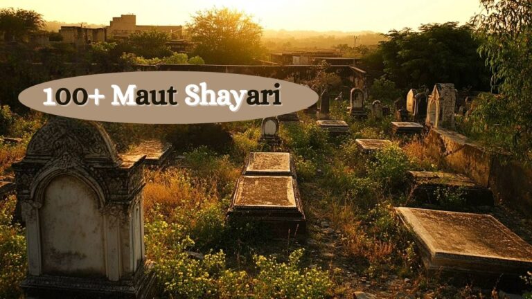 100+ Maut Shayari – Emotional Death Quotes in Hindi